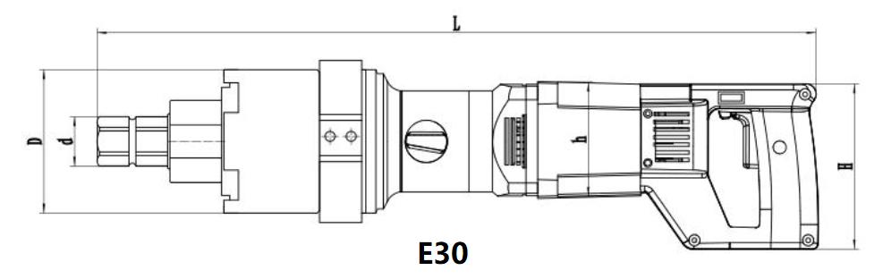 Electrical Hand Pile Driver, Hand Held Helical/Screw Pile Driver | SC ...